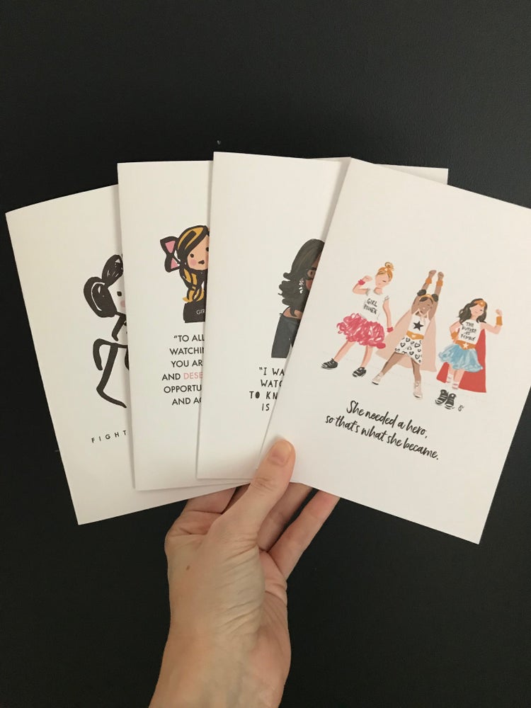 Girl Power Greeting Card Boxed Set – Jennifer Vallez
